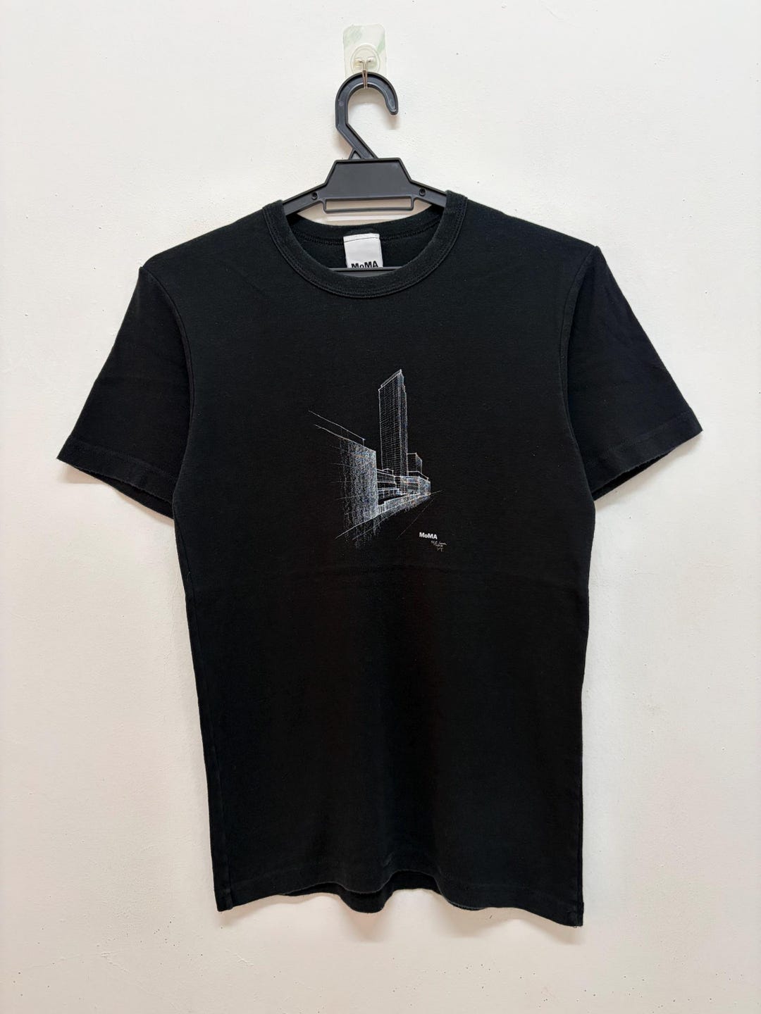 Vintage 00s Moma Museum of Modern Art Minimalist Sketch Graphic Style ...
