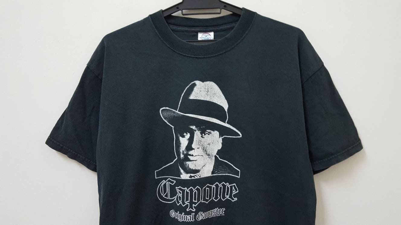 Vintage 00s CAPONE Original Gangster Al Capone by Fashion Victim ...