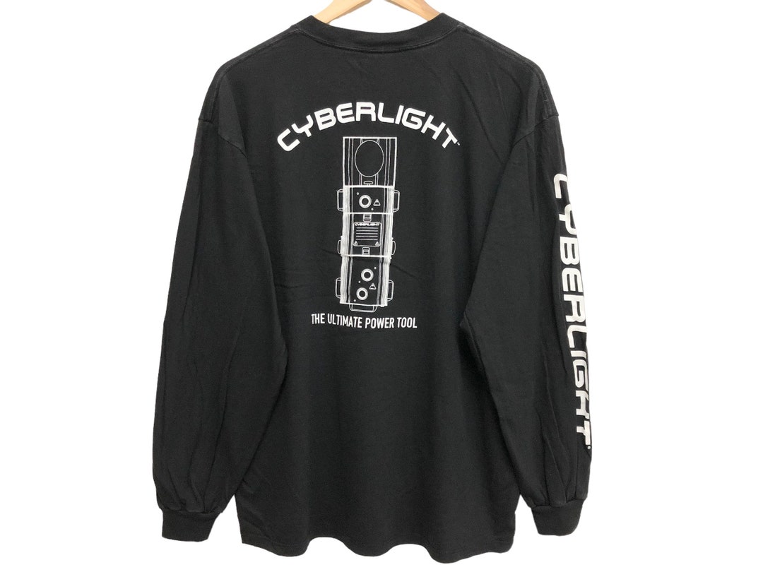 Vintage 90s CYBERLIGHT High End System Lighting Worldwide Promo Tee ...