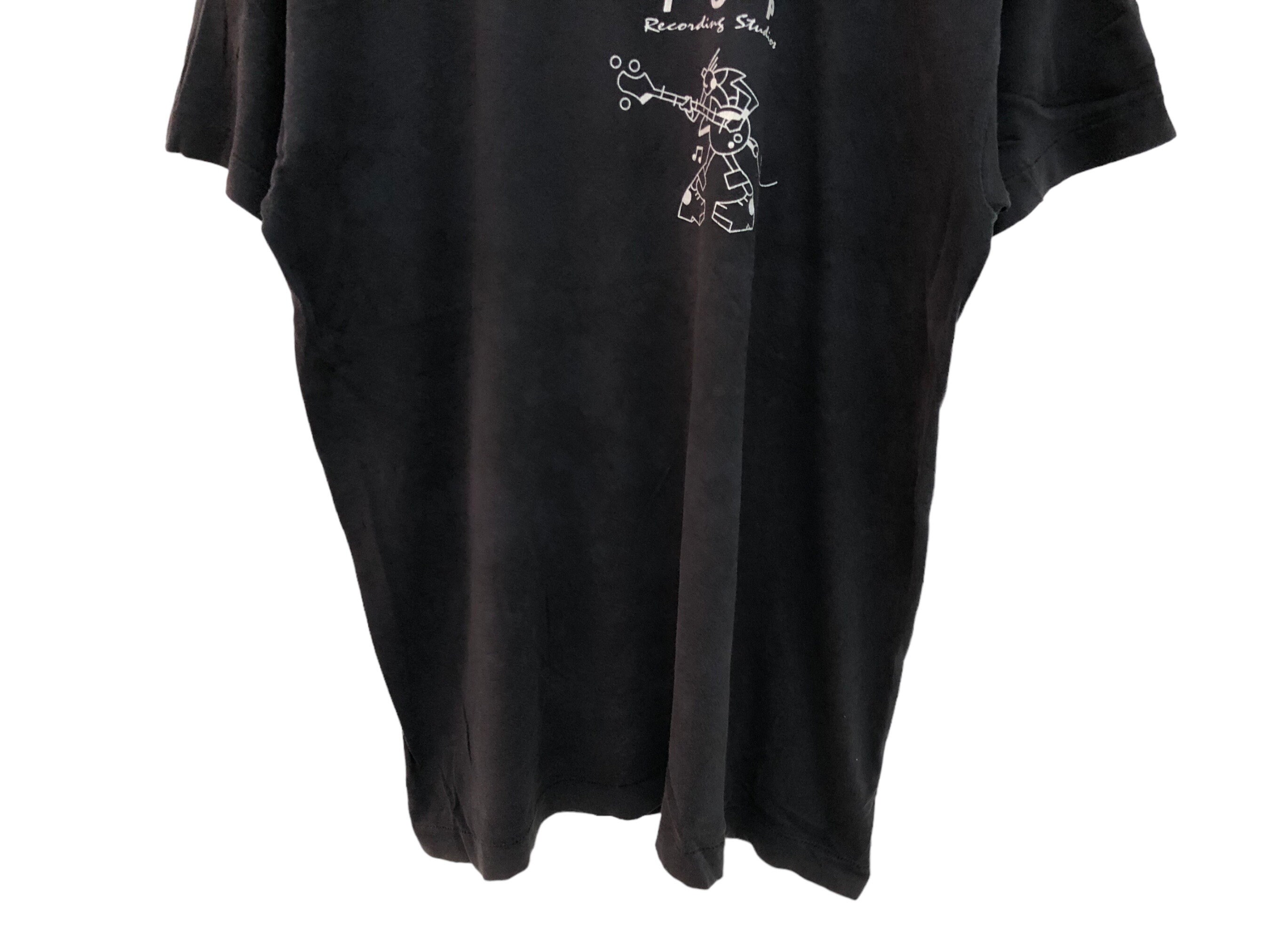 Vintage 80s 90s ICP RECORDING STUDIOS Promo Tee Rare Graphical Single ...