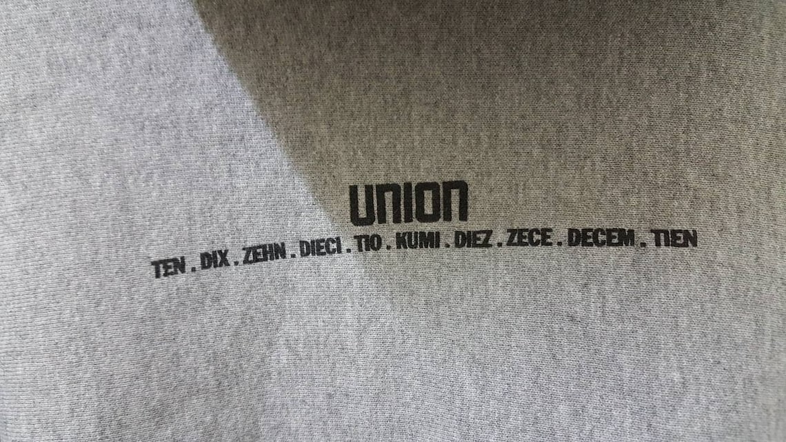 Vintage Og UNION NYC 10 Years Anniversary Beyond the Twentyfirst ...