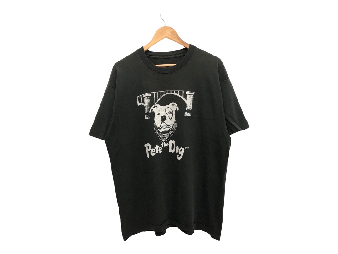 Vintage 90s PETE the DOG Character Graphical Tee Beauty Distressed ...