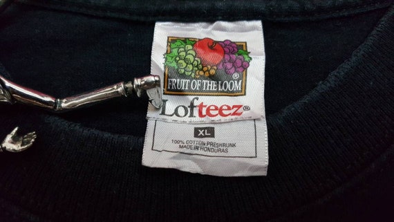 Vintage 00s RUFIO skull logo punk rock band tees rare - Gem