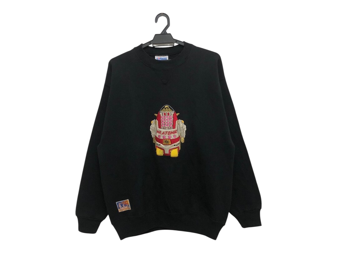 Vintage 90s MR. ATOMIC I Love Robot Atomic Robot Man Cragstan Yonezawa ...