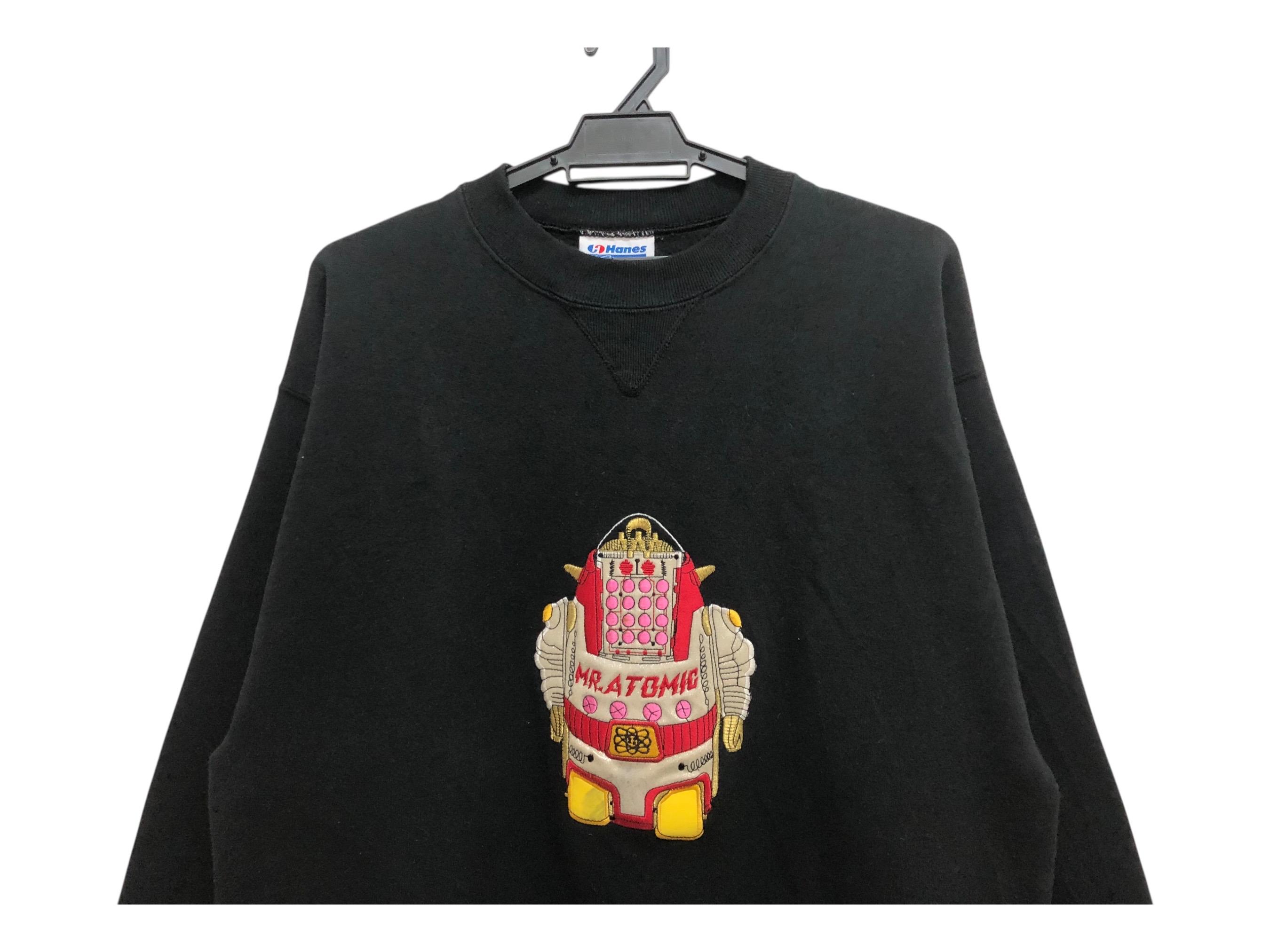Vintage 90s MR. ATOMIC I Love Robot Atomic Robot Man Cragstan Yonezawa ...