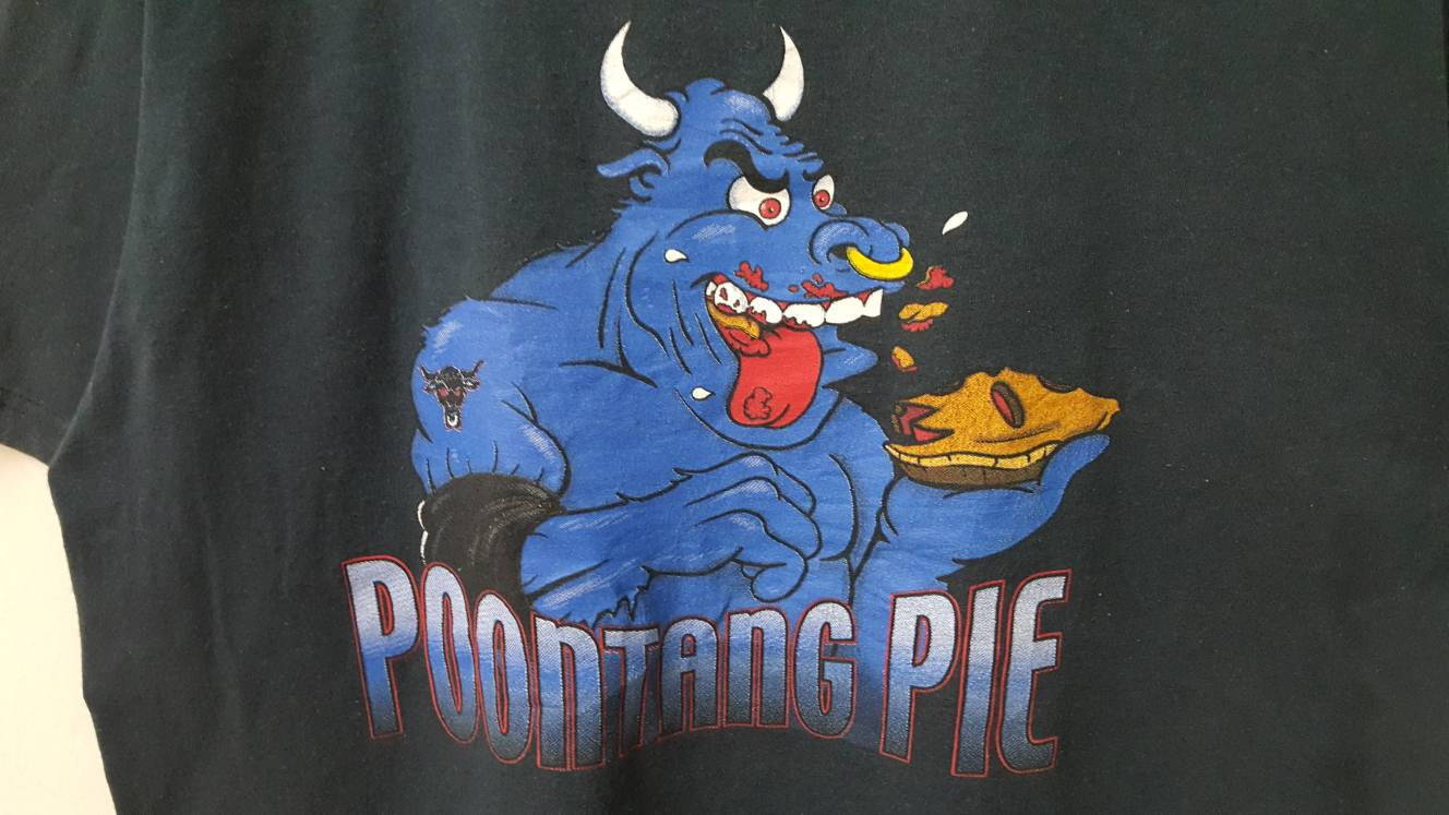 Vintage 2000 THE ROCK Poontang Pie WWF Wrestling T Shirt Rare Design - Etsy