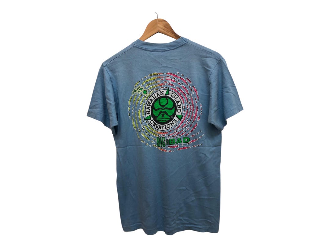 80s HIC Hawaiian Island Creations Big and Bad Surf Skate Beach Style ...