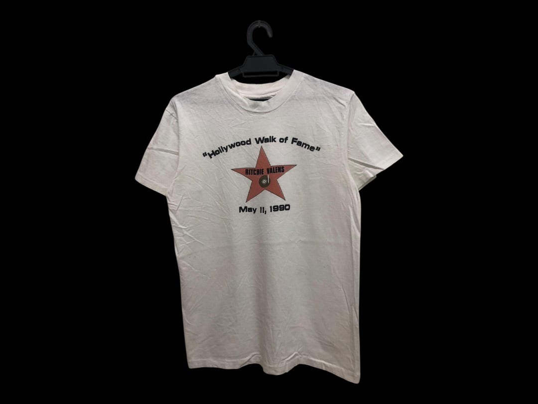Vintage 90s 1990 RITCHIE VALENS Hollywood Walk of Fame Memorial Day La ...