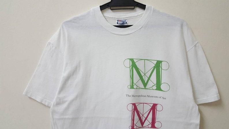 Vintage 90s the METROPOLITAN MUSEUM of ART Single Stitch Made in Usa T ...