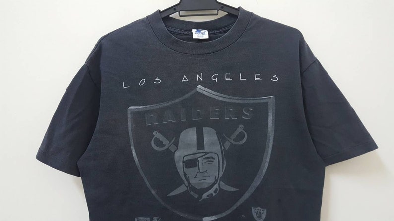 Vintage 90s LOS ANGELES RAIDERS Team Nfl by Starter Big Logo Single ...
