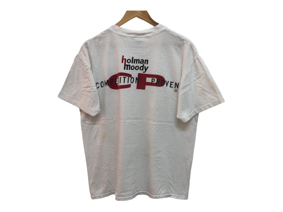 Vintage 90s HOLMAN MOODY Competition Proven Logo Tee American Racecar ...