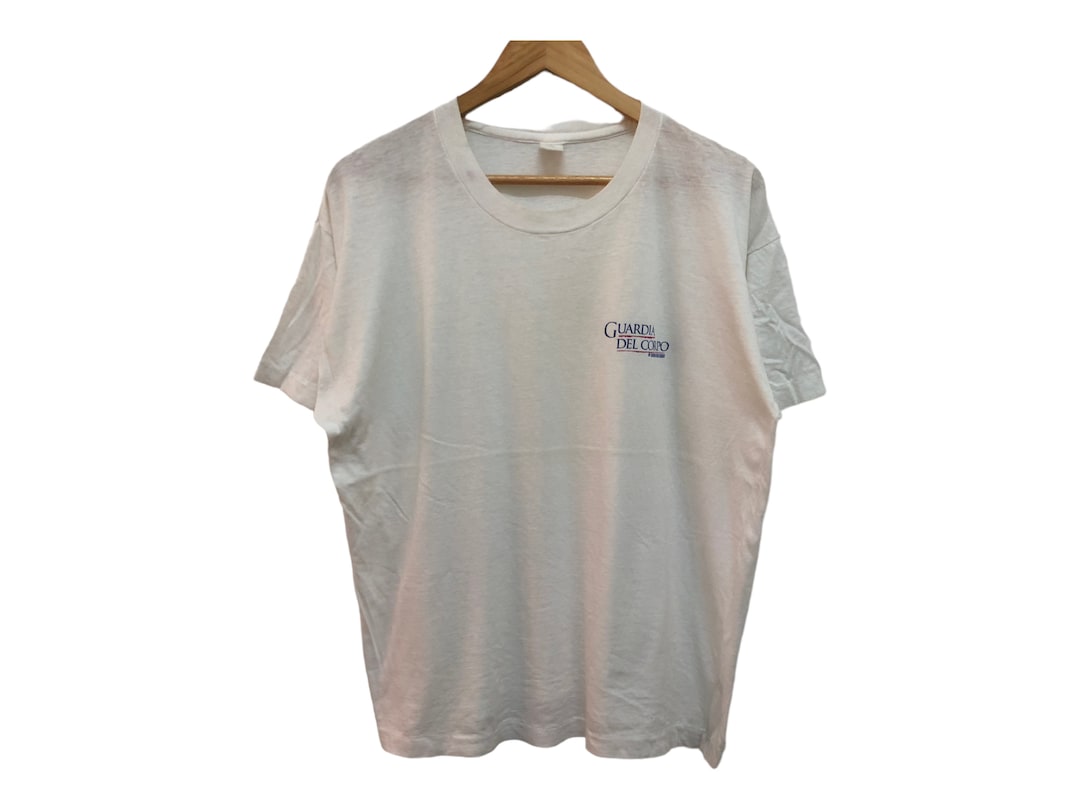 Vintage 90s GUARDIA DEL CORPO the Bodyguard Movie Europe Promo Tee Rare ...