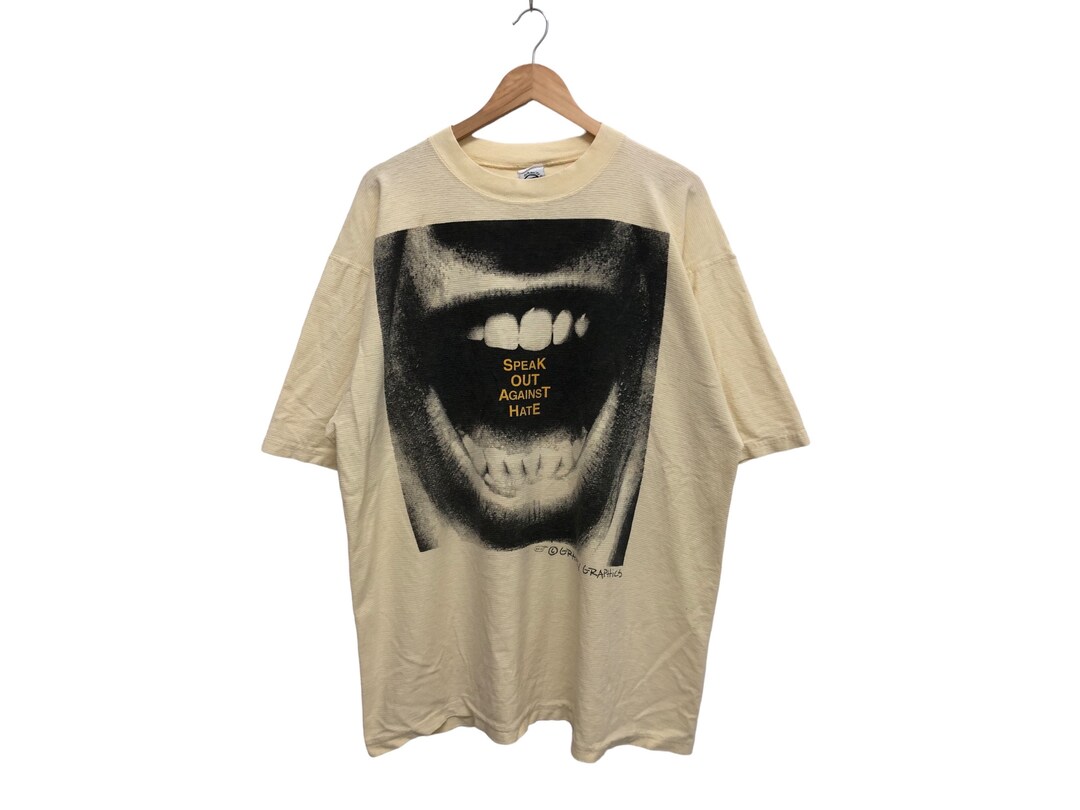 Vintage 90s SPEAK OUT AGAINST Hate Fight Racism Hate Discrimination ...