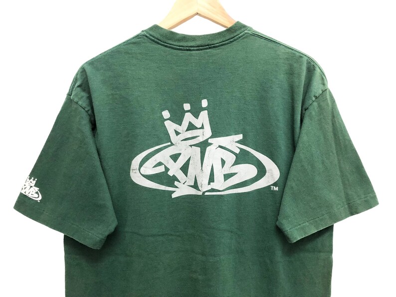Vintage 90s PNB NATION CLOTHING Big Back Logo Single Stitch Made in Usa ...