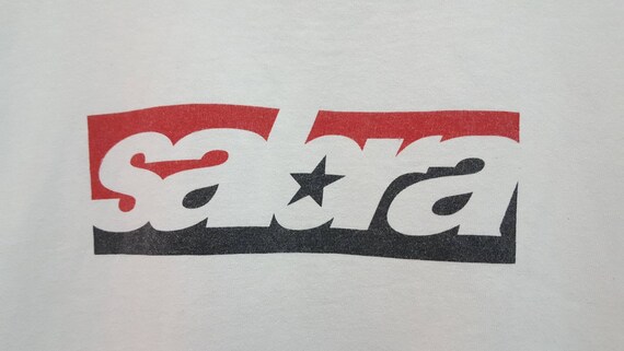Vintage SABRA magazine logo tee by HAZE eric haze box… - Gem