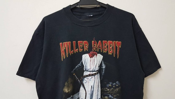 Vintage 2000 KILLER RABBIT monty python movie t shirt… - Gem