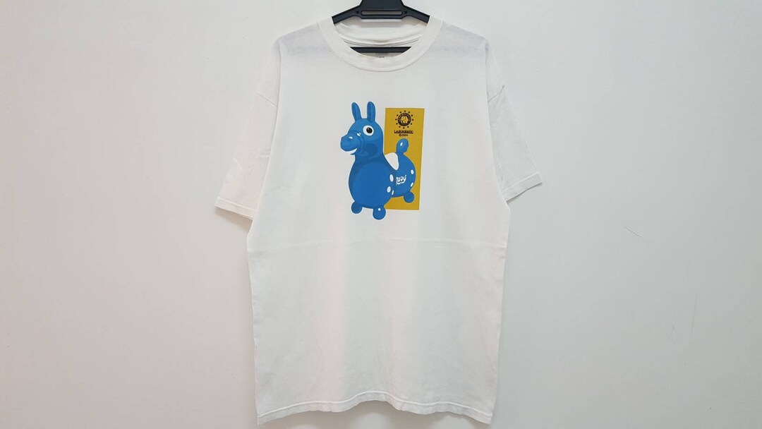 Vintage 00s 2004 RODY LEDRAPLASTIC Horse Hopper Ride on Toys Promo Tee ...
