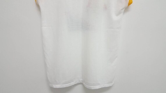 Vintage 80s MODS cult sytle graphical sleeveless ring… - Gem