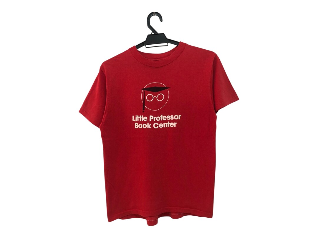 Vintage 70s 80s LITTLE PROFESSOR Book Center Logo Promo Tee Single ...