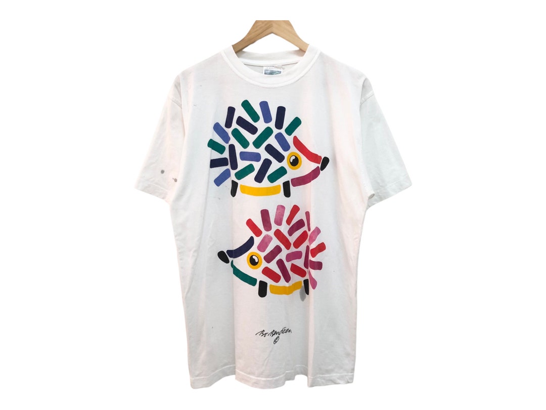 Vintage BO BENDIXEN Danish Artist Art Tee - Etsy