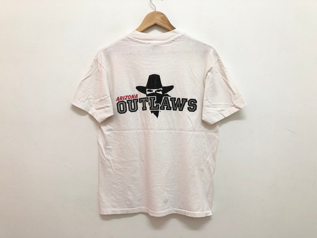 Vintage 80s ARIZONA OUTLAWS Single Pocket Tee Single Stitch Made in Usa ...