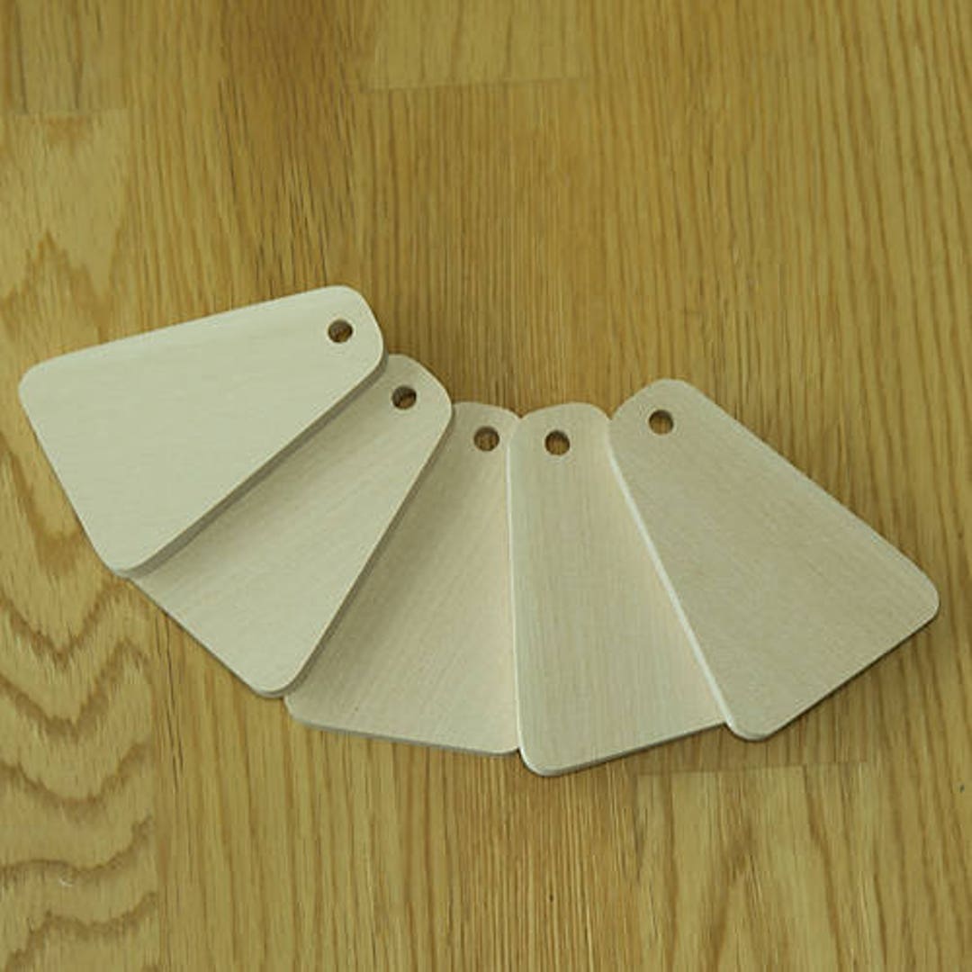 10 Sycamore Triangular Key Fob Pyrography Blank, Hand Made From the ...