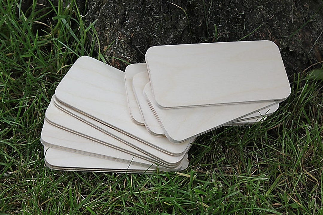 9 Rounded Signs....bargain Pack of 9 Pyrography Large Round Corner Sign ...