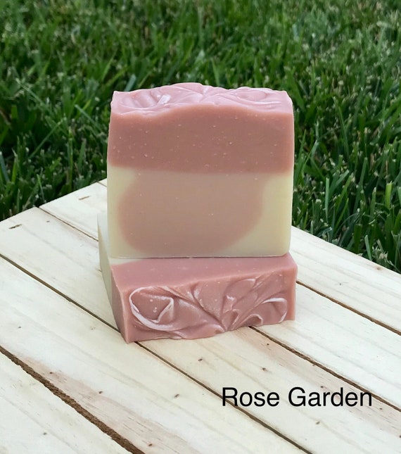 Rose Garden Handmade Soap Handcrafted Soap Cold Process | Etsy