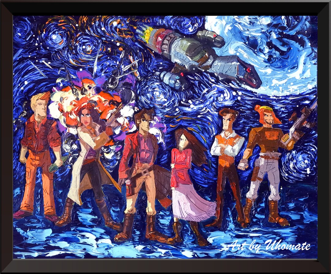 Firefly Back From the Black Vincent Van Gogh Starry Night Poster Canvas ...