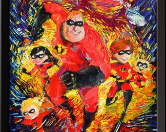 Mr Incredible Poster - Etsy