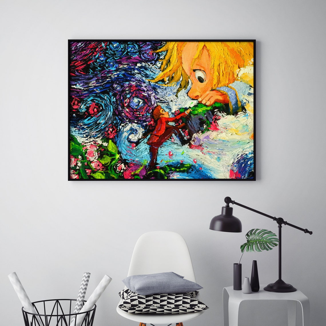 Vincent Van Gogh Starry Night Posters Gigantic Poster Canvas - Etsy