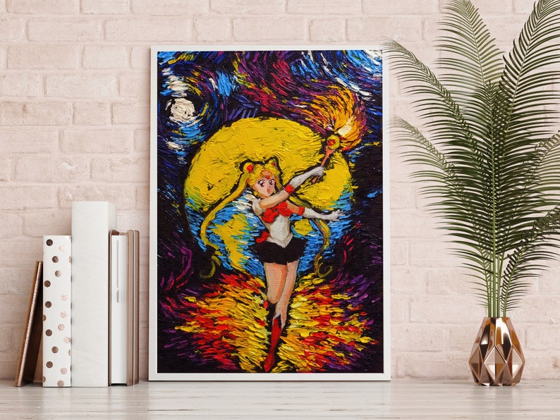 Vincent Van Gogh Starry Night Posters Pretty Soldier Sailor - Etsy