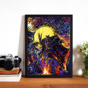 Vincent Van Gogh Starry Night Posters the Minions Black Panther Poster ...