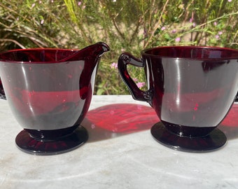 Red Creamer - Etsy