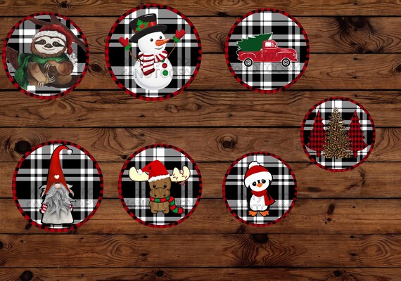 All seven sublimation circle designs for earrings bracelets | Etsy