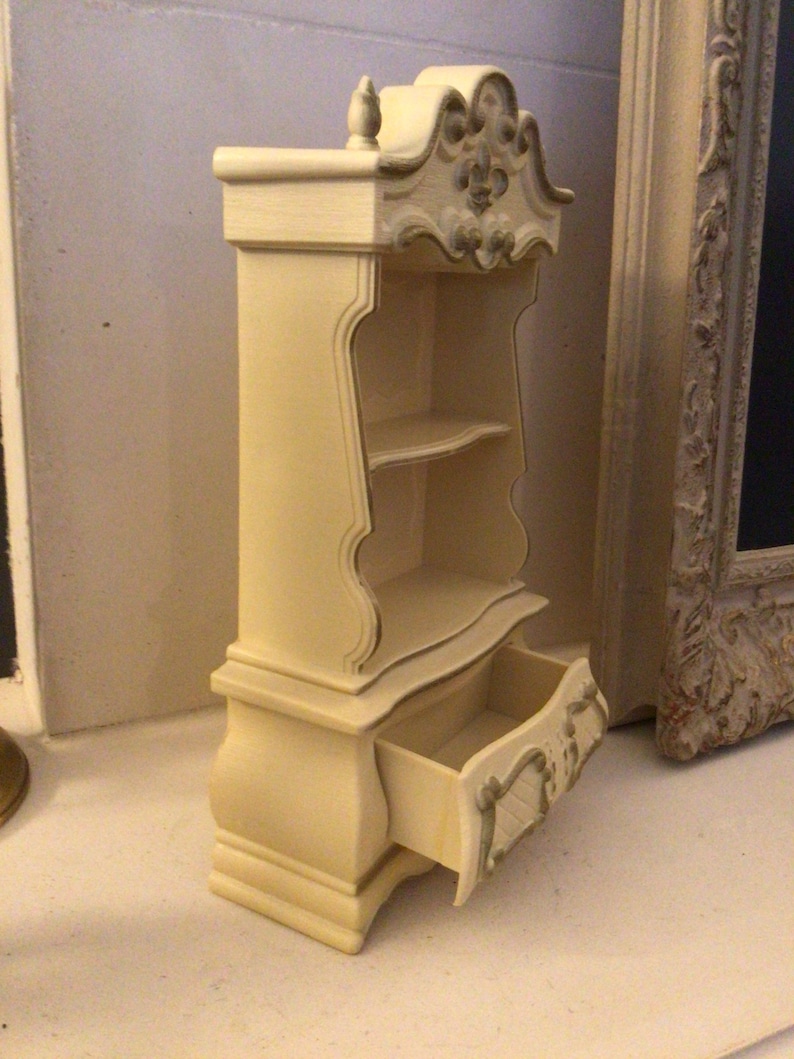 French Provincial Style Barbie Doll Cupboard Dresser Shelf - Etsy