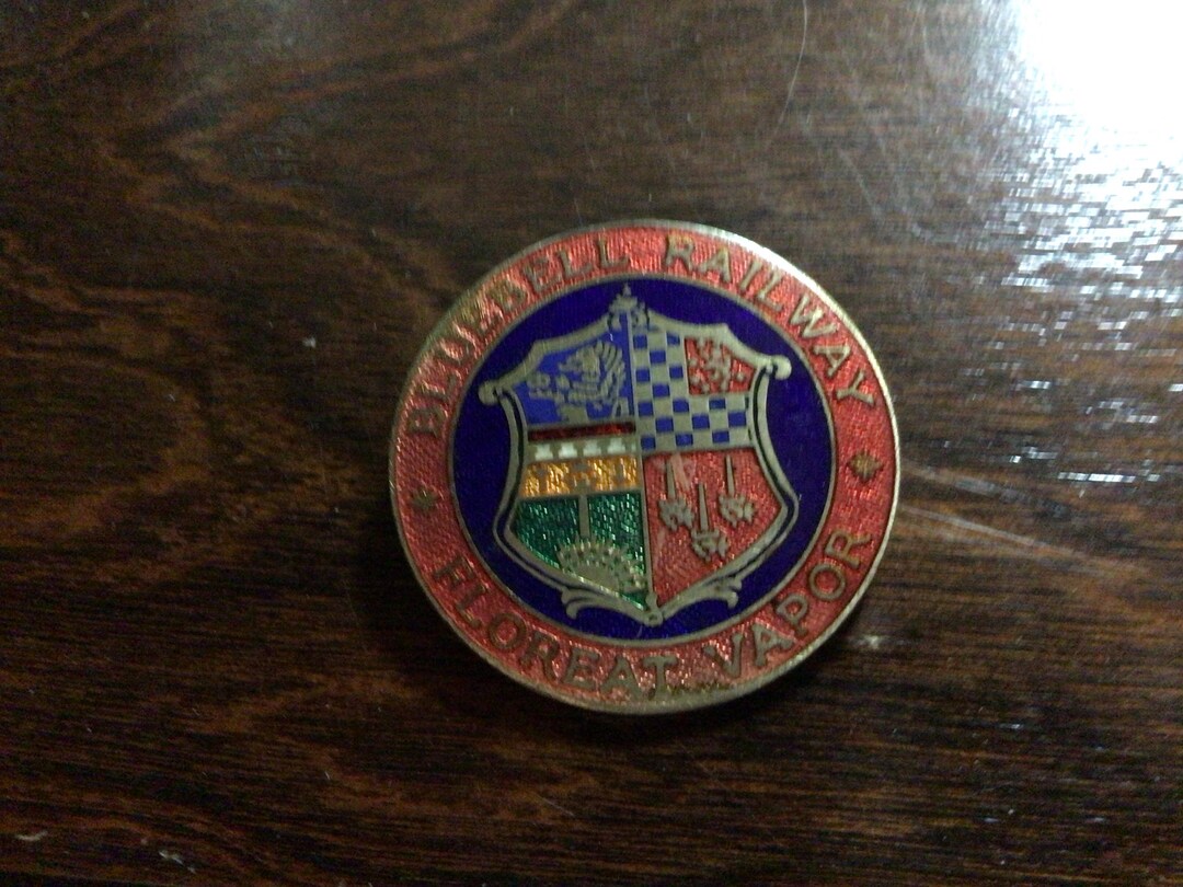 Bluebell Railway Enamled Badge - Etsy