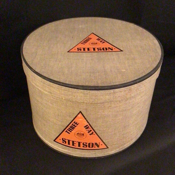 Stetson Hat Box - Etsy