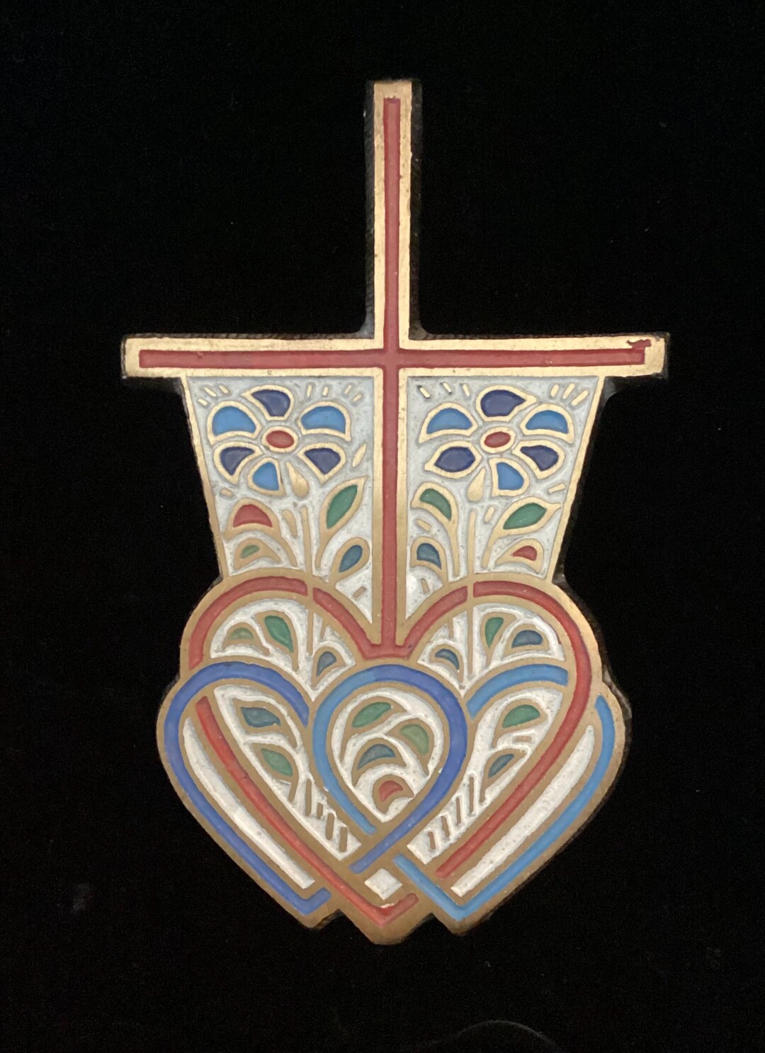 Terra Sancta Guild 1968 Brass Wall Plaque - Etsy