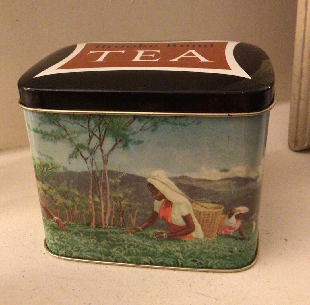 Brooke Bond Tea Tin Plantation Scene - Etsy