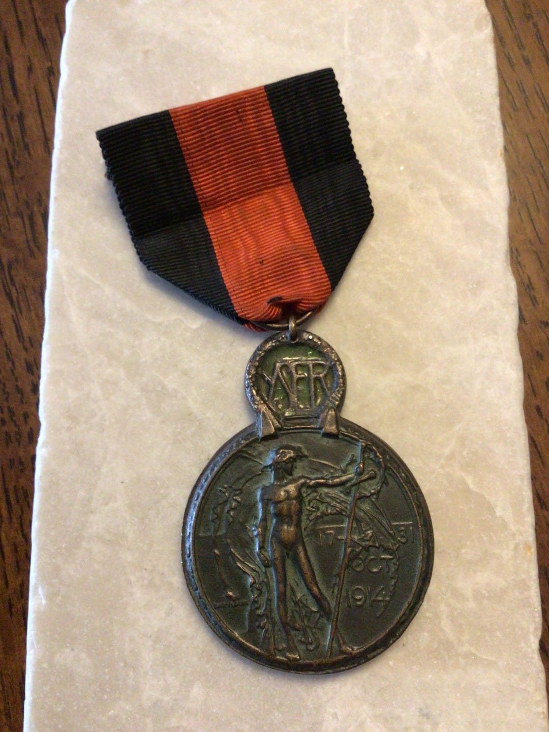 WWI Yser Medal Belgium - Etsy