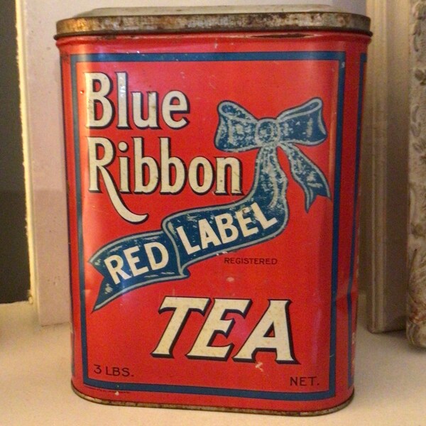 Red Tin - Etsy