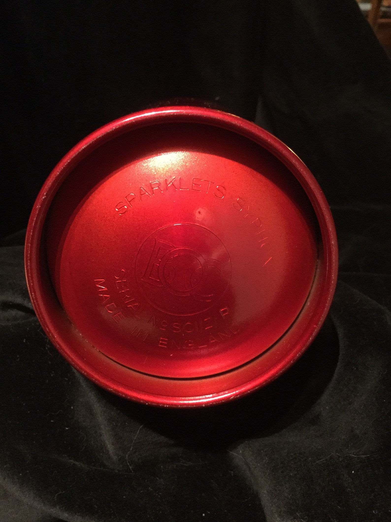 Vintage Red Sparklets Syphon BOC SCI/Z/P | Etsy