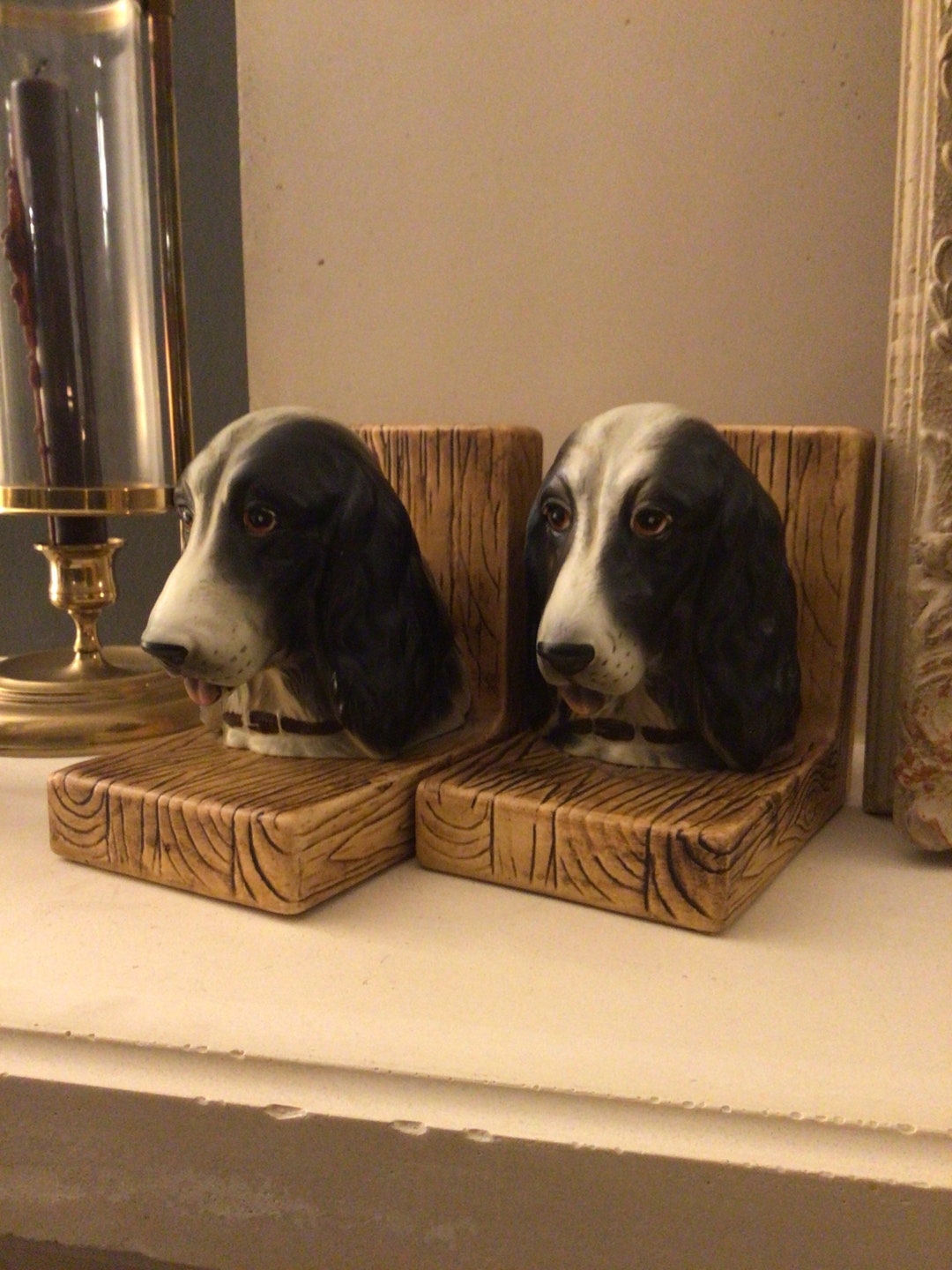 Enterprise Exclusive Cocker Spaniel Bookends - Etsy