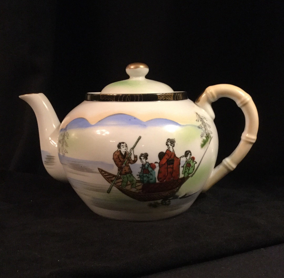 Handpainted Ritz China Teapot - Etsy