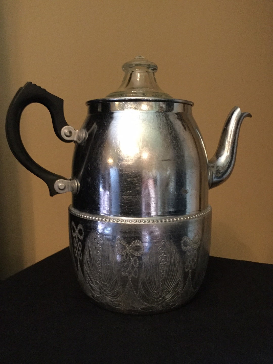 Vintage NCU Ltd Coffee Pot by the Aluminum Works J205 - Etsy