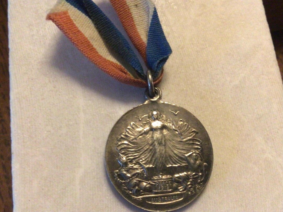 WWI Australia Peace Medal - Etsy