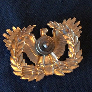 WWII USA Warrant Officer Cap Badge - Etsy