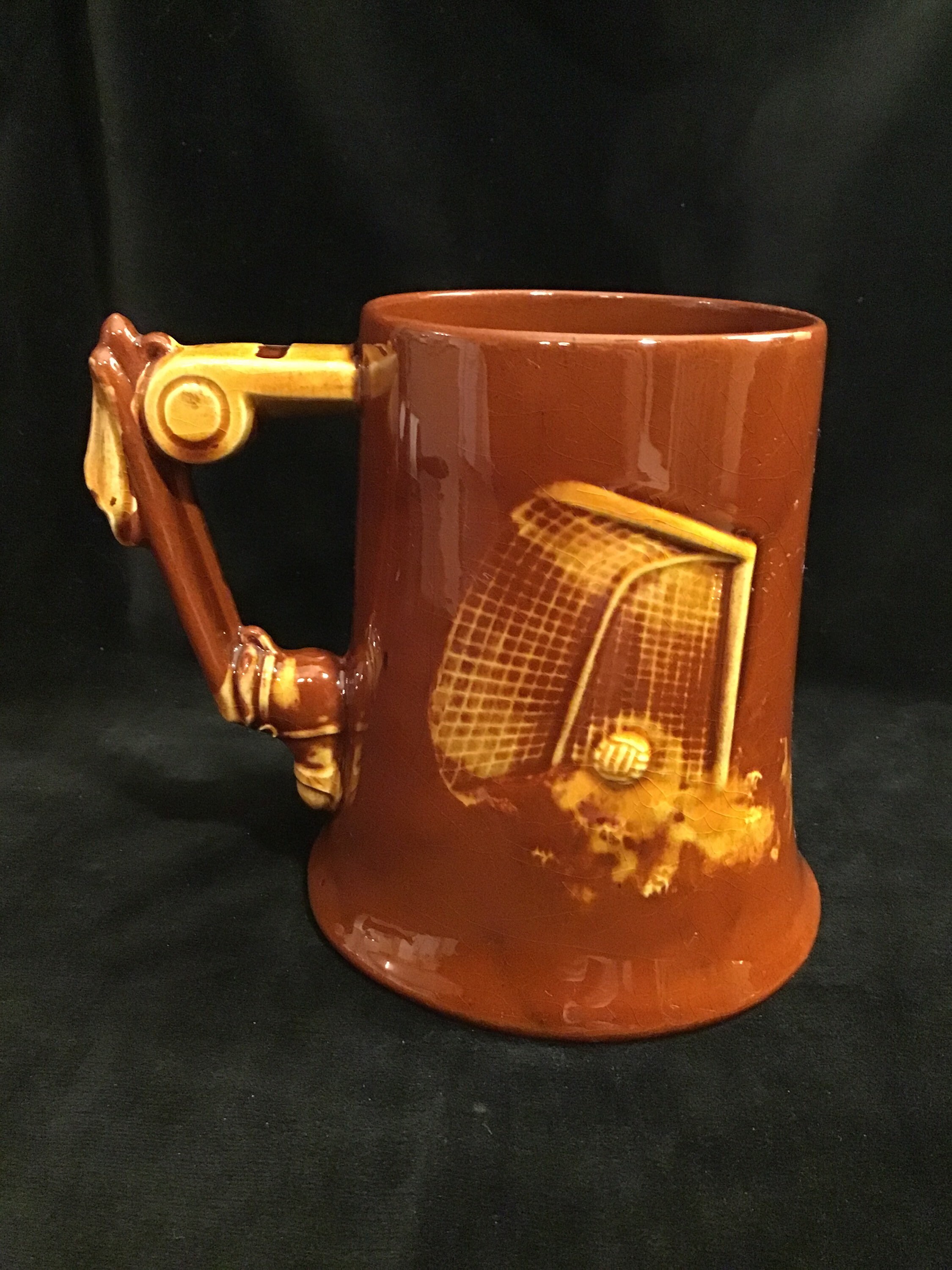 Dartmouth Pottery Devon Football Mug Tankard - Etsy UK