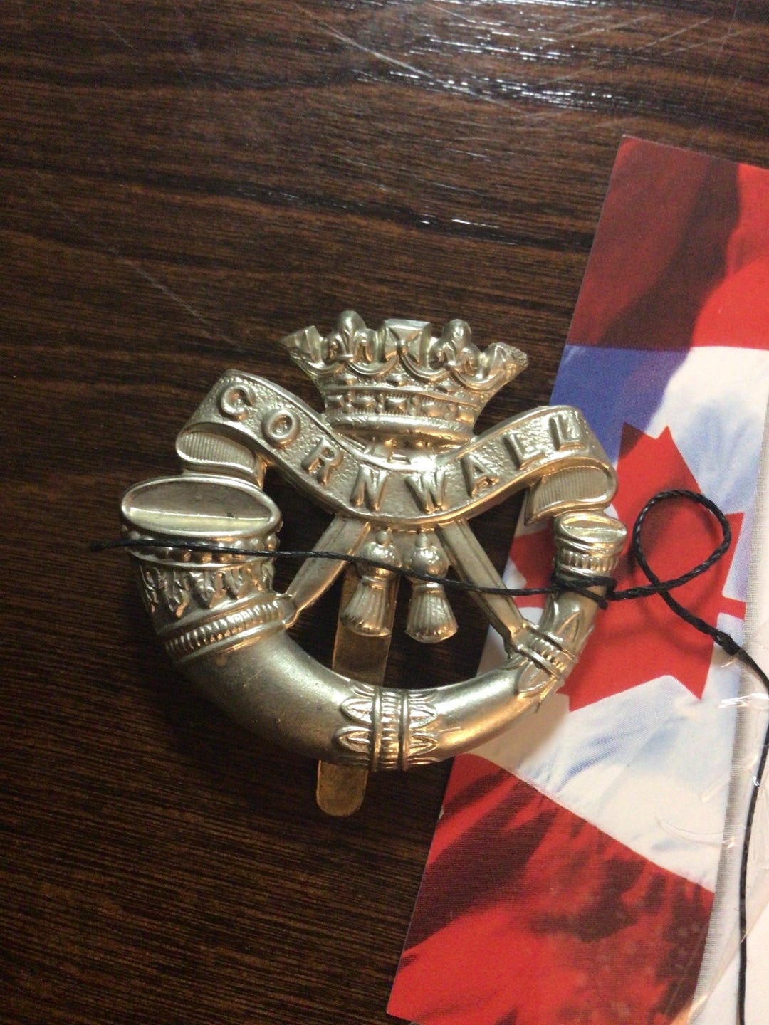 Great Britain Cornwall Regiment Cap Badge - Etsy